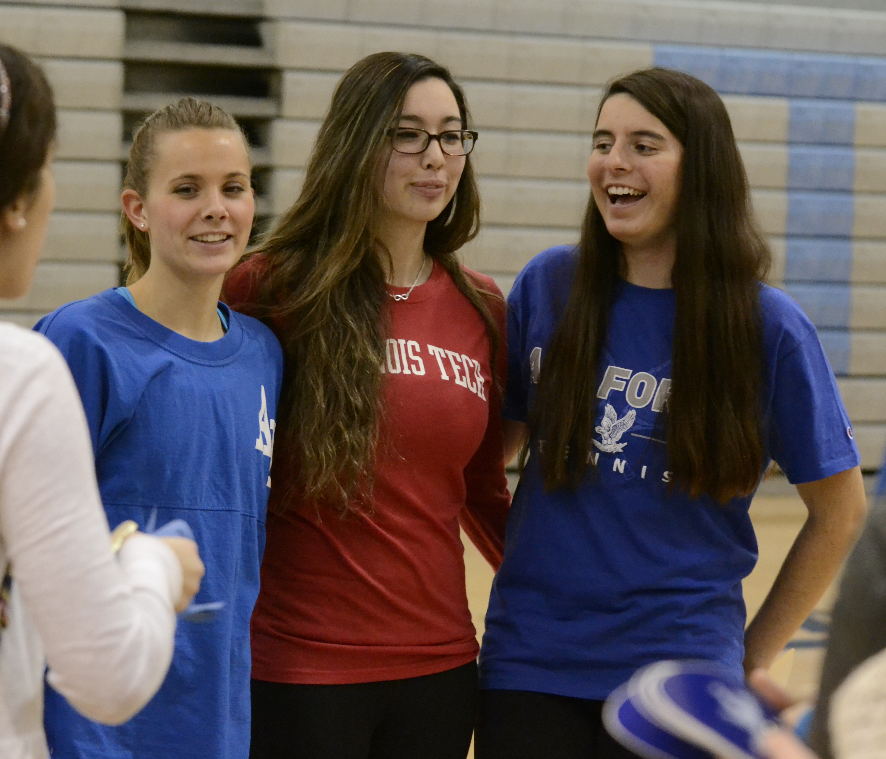 Seniors Jenn Young and Elizabeth Barnickel pose for a picture. | The ...