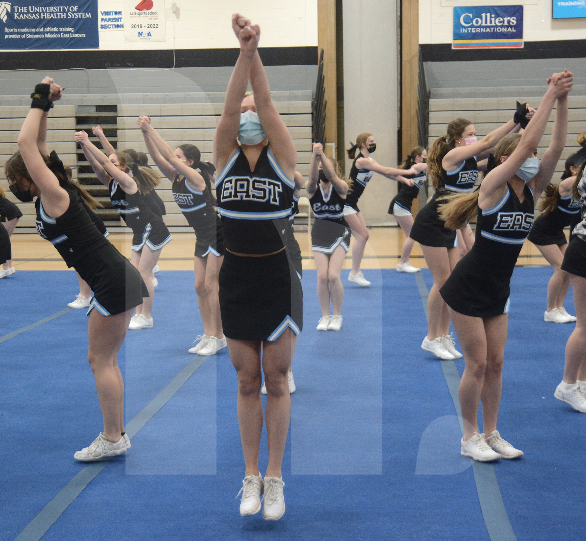 Gallery: Cheerleaders Perform Competition Routine | The Harbinger Online